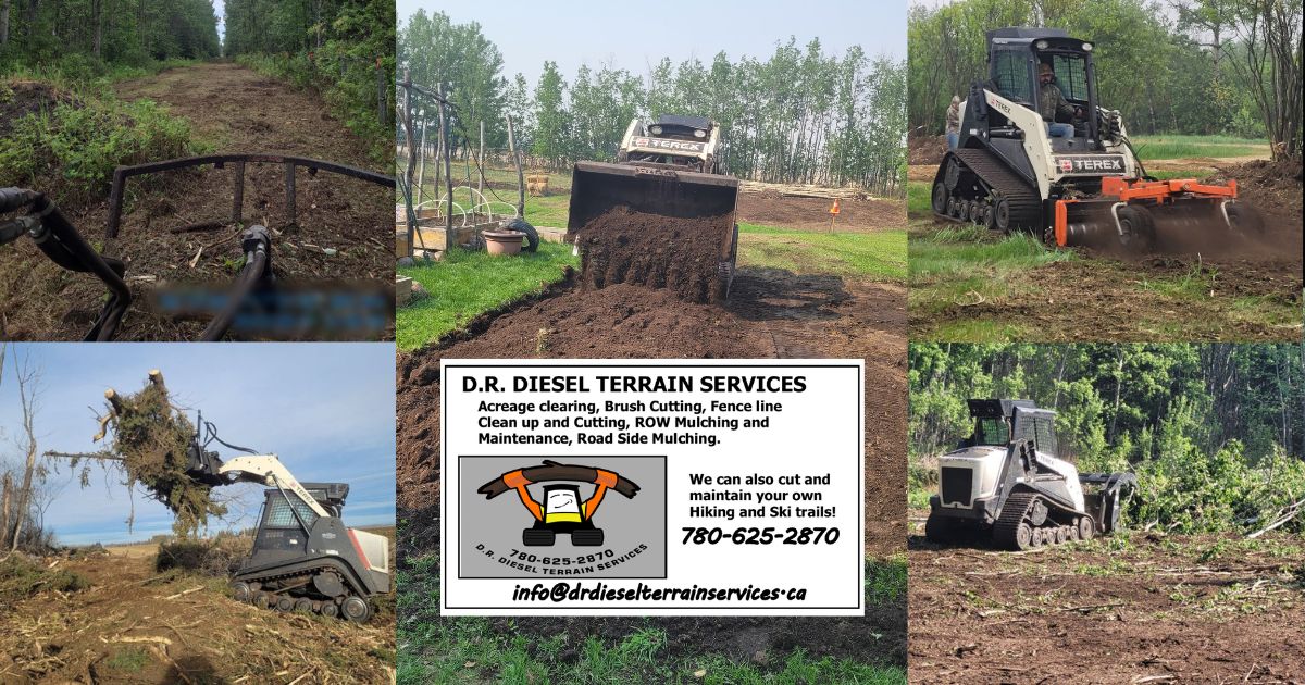 D.R. Diesel Terrain Services: Brush Cutting, Land Reclamation, Soil ...